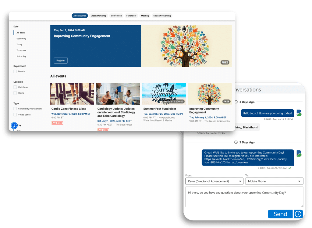 Event Registration and Management, Right in Salesforce | Blackthorn