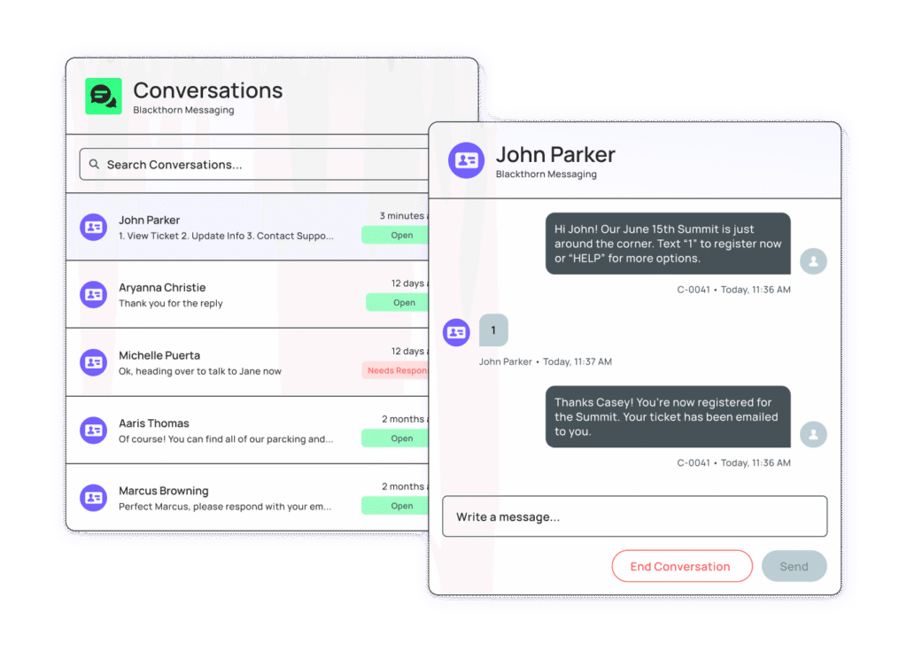 Salesforce Messaging—Right From your CRM | Blackthorn